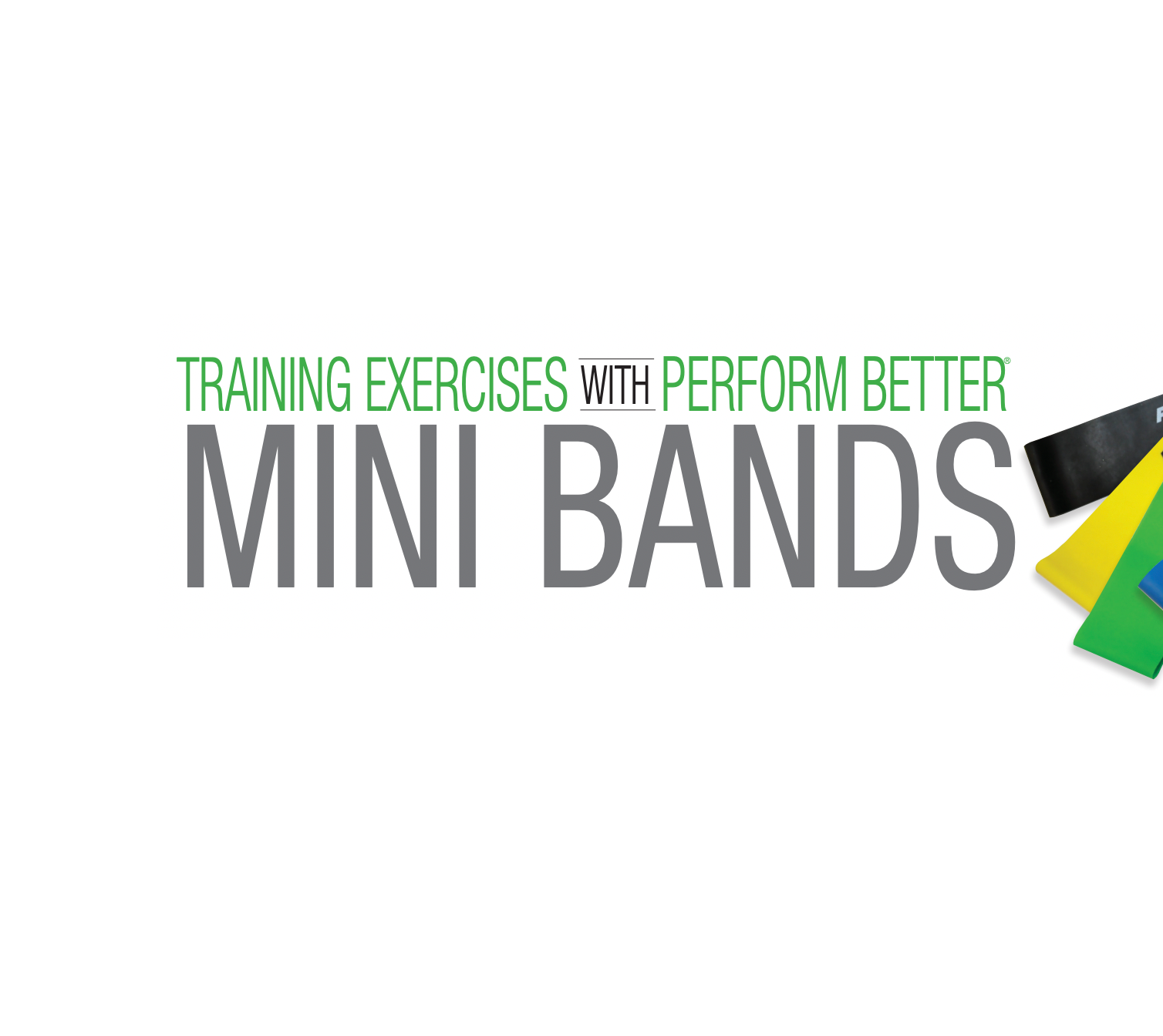 Mini Bands (4 Pack) | Bodyline Swim Shop